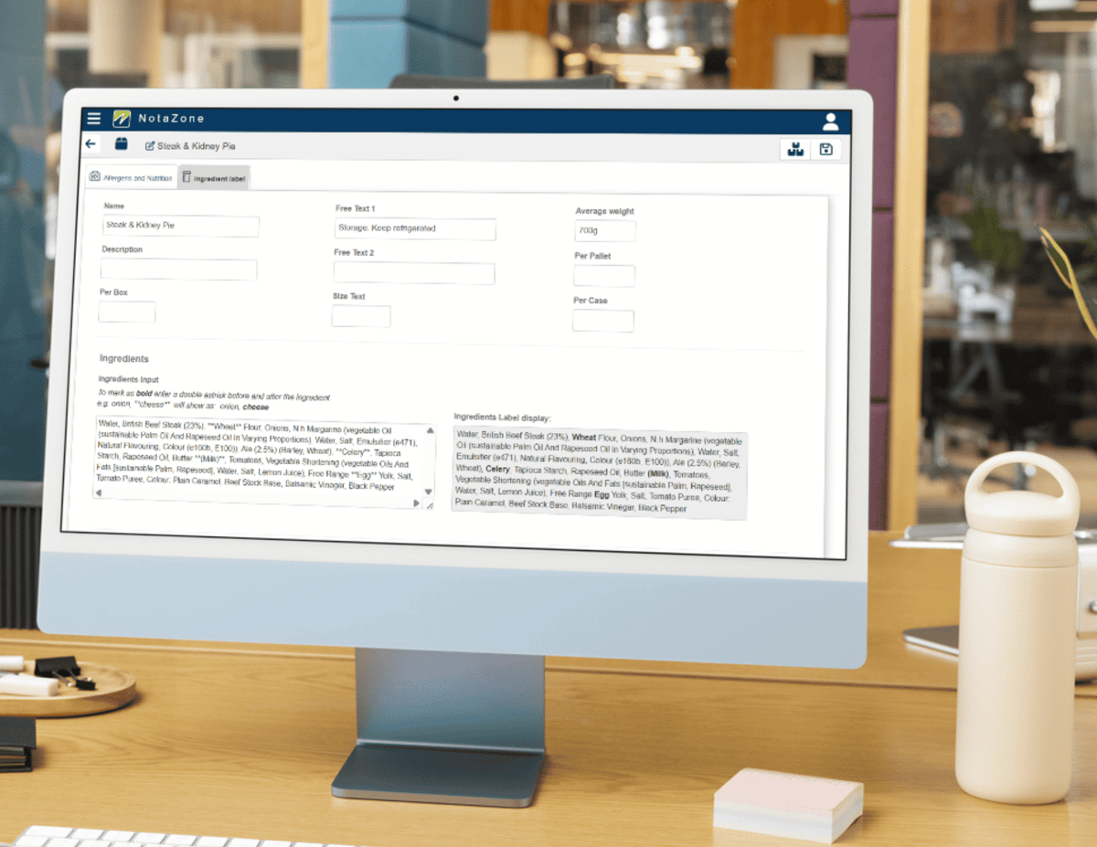 Food Production | Traceability and Compliance Solutions | NotaZone